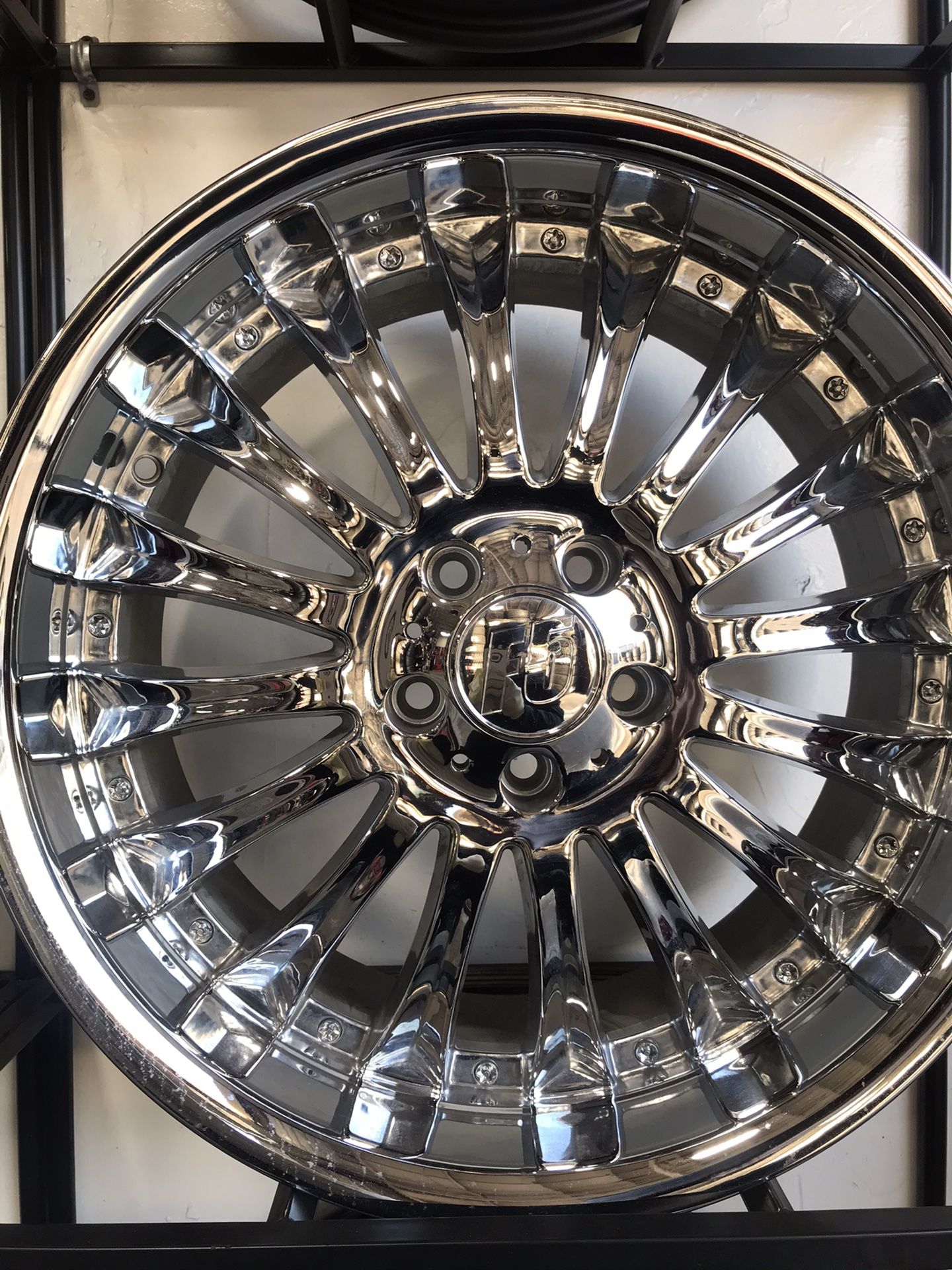 Brand new rims 19 inch staggered chrome $520 for Sale in Sacramento, CA ...