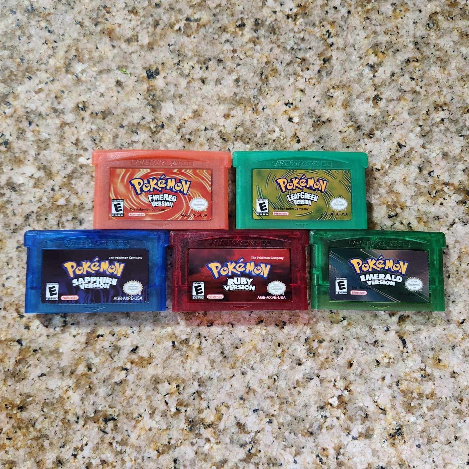nintendo gameboy advance Pokemon games -READ DESCRIPTION- for Sale in ...