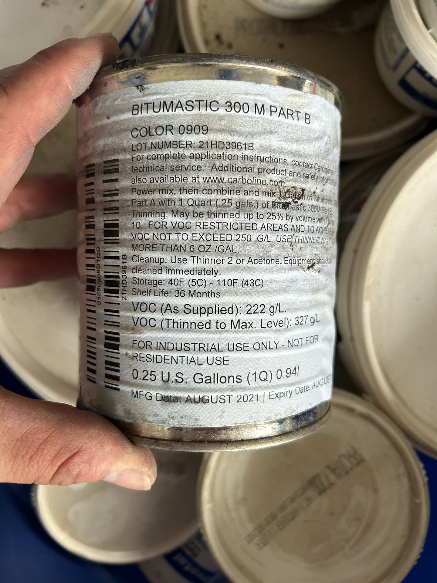 Bitumastic Paint Have A Few Need Gone Everything New for Sale in ...