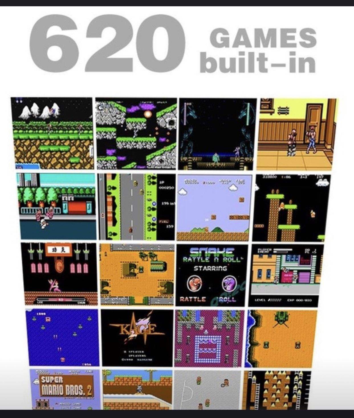 New Console With 620+ Nintendo Nes Games for Sale in Houston, TX - OfferUp