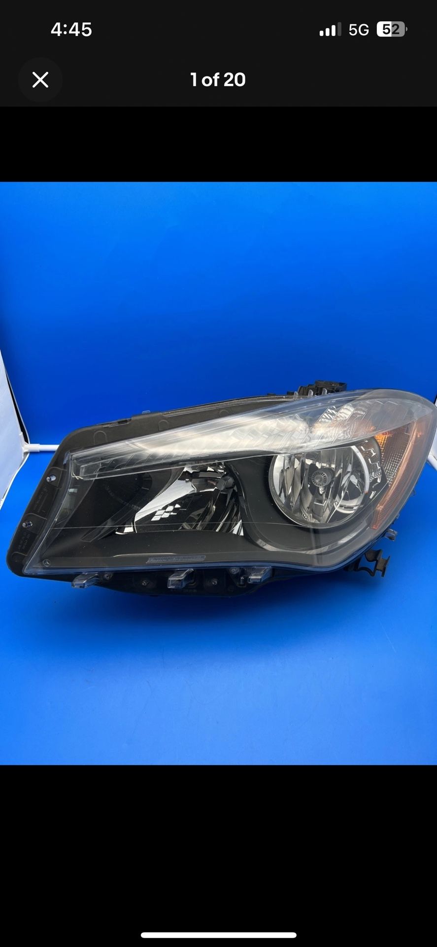 NICE 2014-2019 MERCEDES CLA CLA250 C117 LEFT SIDE HEADLIGHT LAMP ...