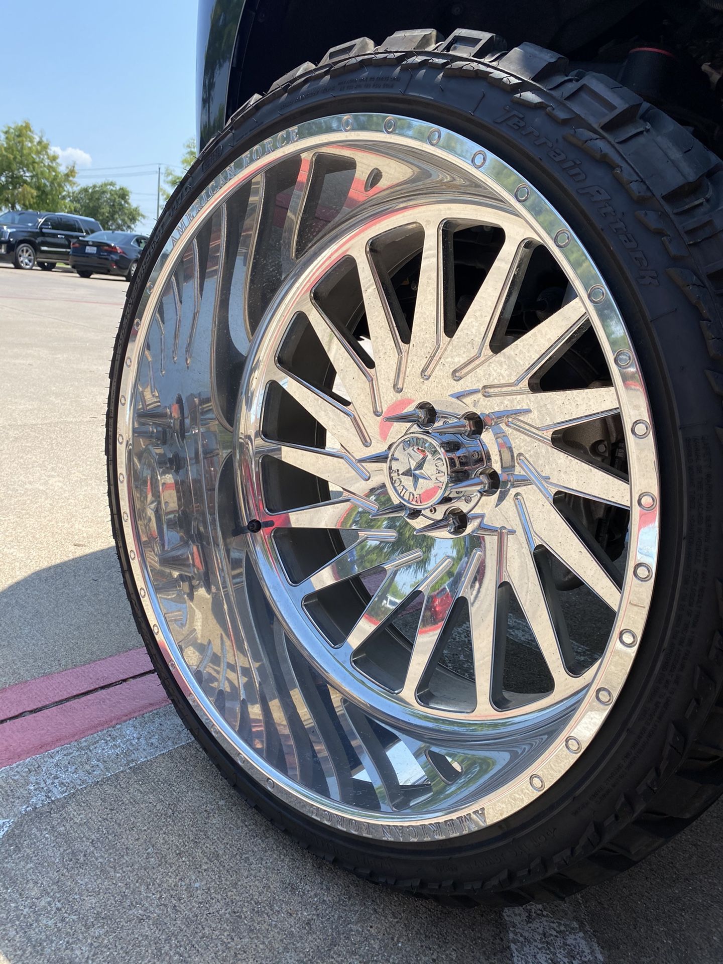 American Force Forged Morph Concaved 26x14 With 35x13.50 AMP MTs for ...