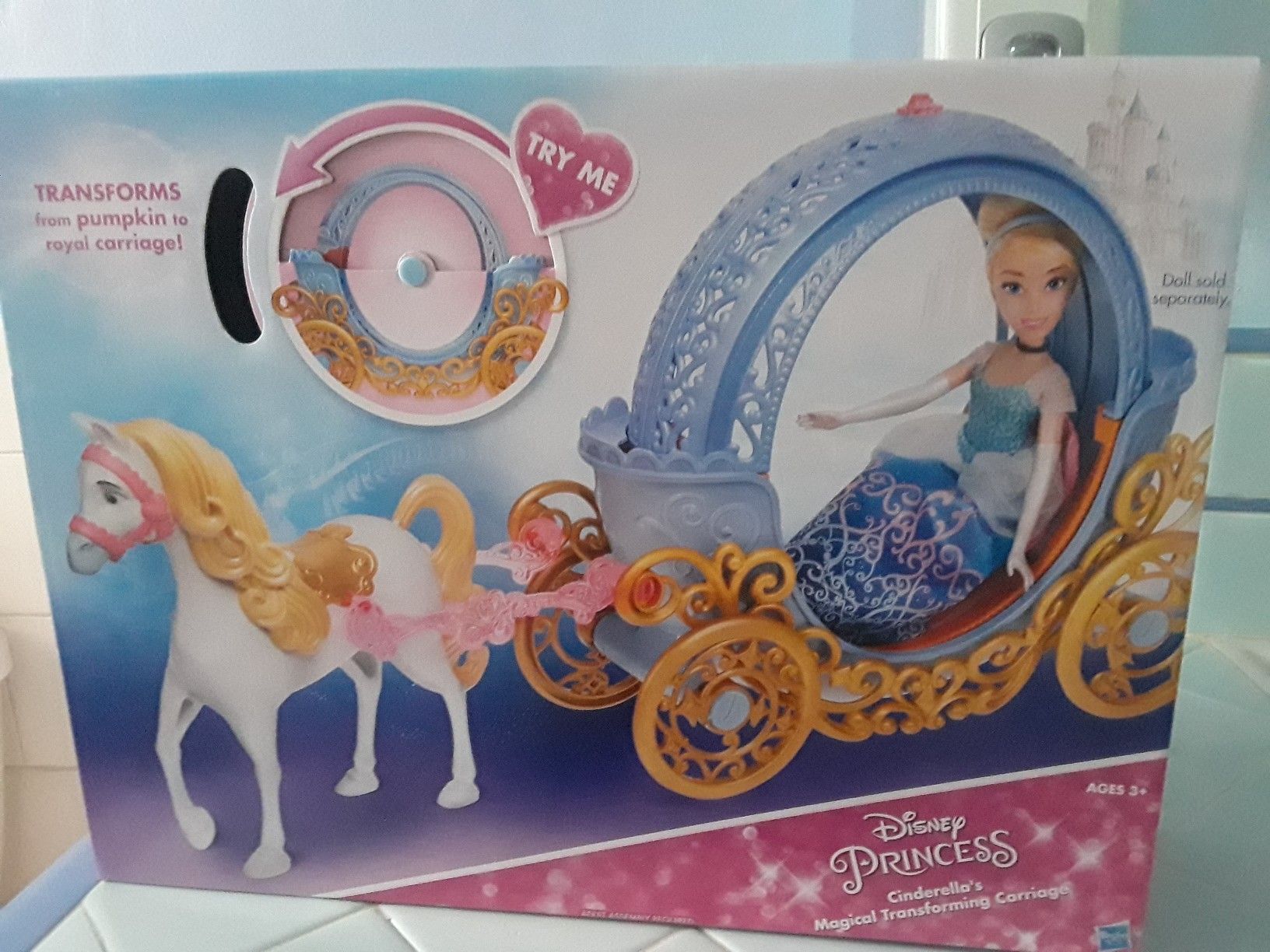 Disney Princess Cinderella's Magical Transforming Carriage | ppgbbe ...