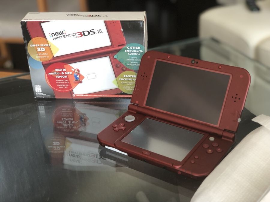 3ds Metallic Red