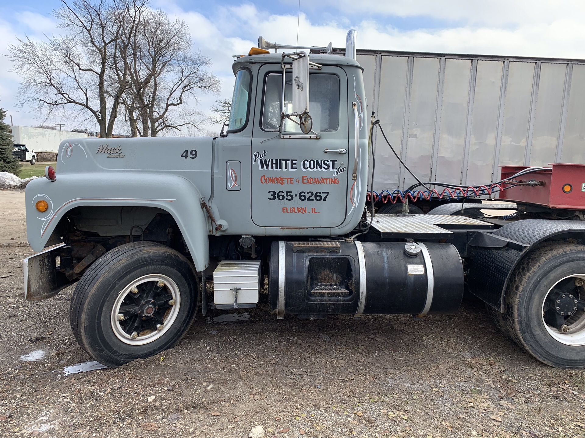 1990 Mack Econodyne RD6885 Semi Truck! Mac 350 Engine 12Speed Maxidine ...