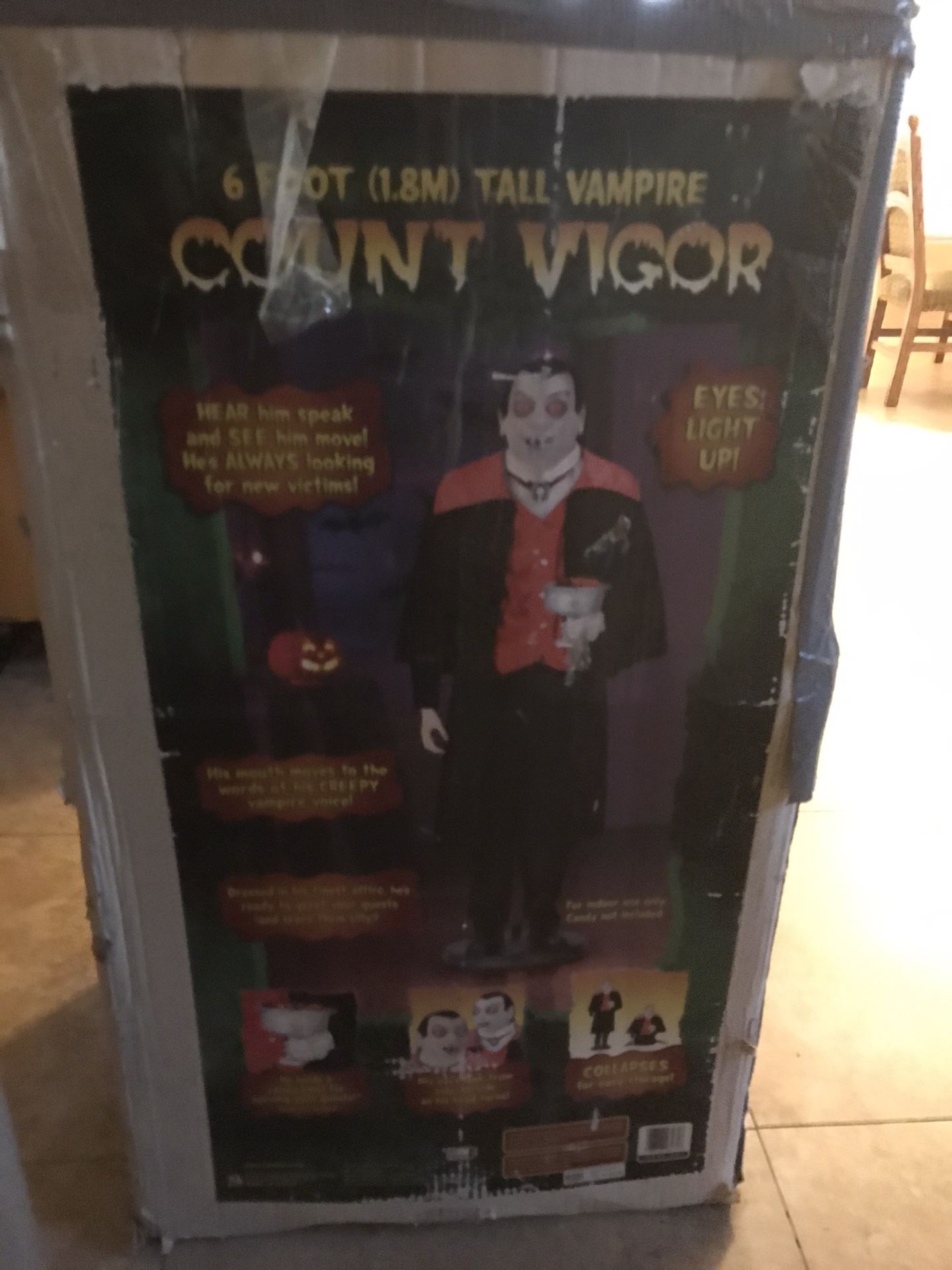 Gemmy Count Vigor Vampire for Sale in Phoenix, AZ - OfferUp