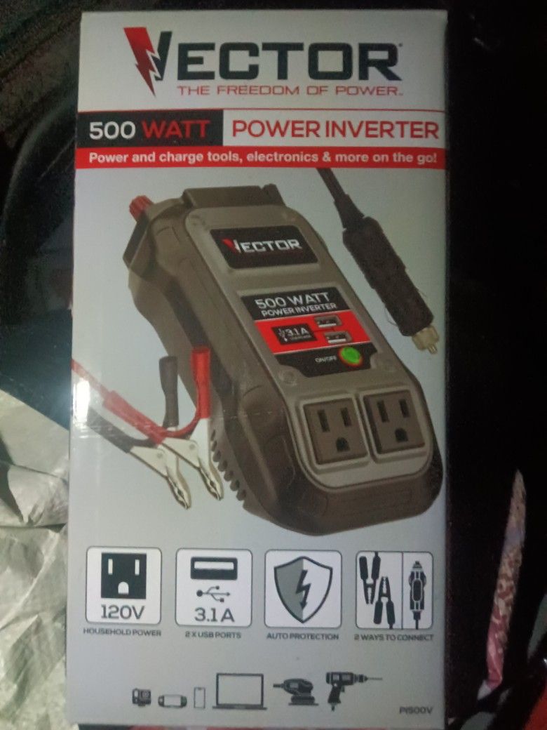 500 Watt Vector Power Inverter for Sale in San Diego, CA - OfferUp