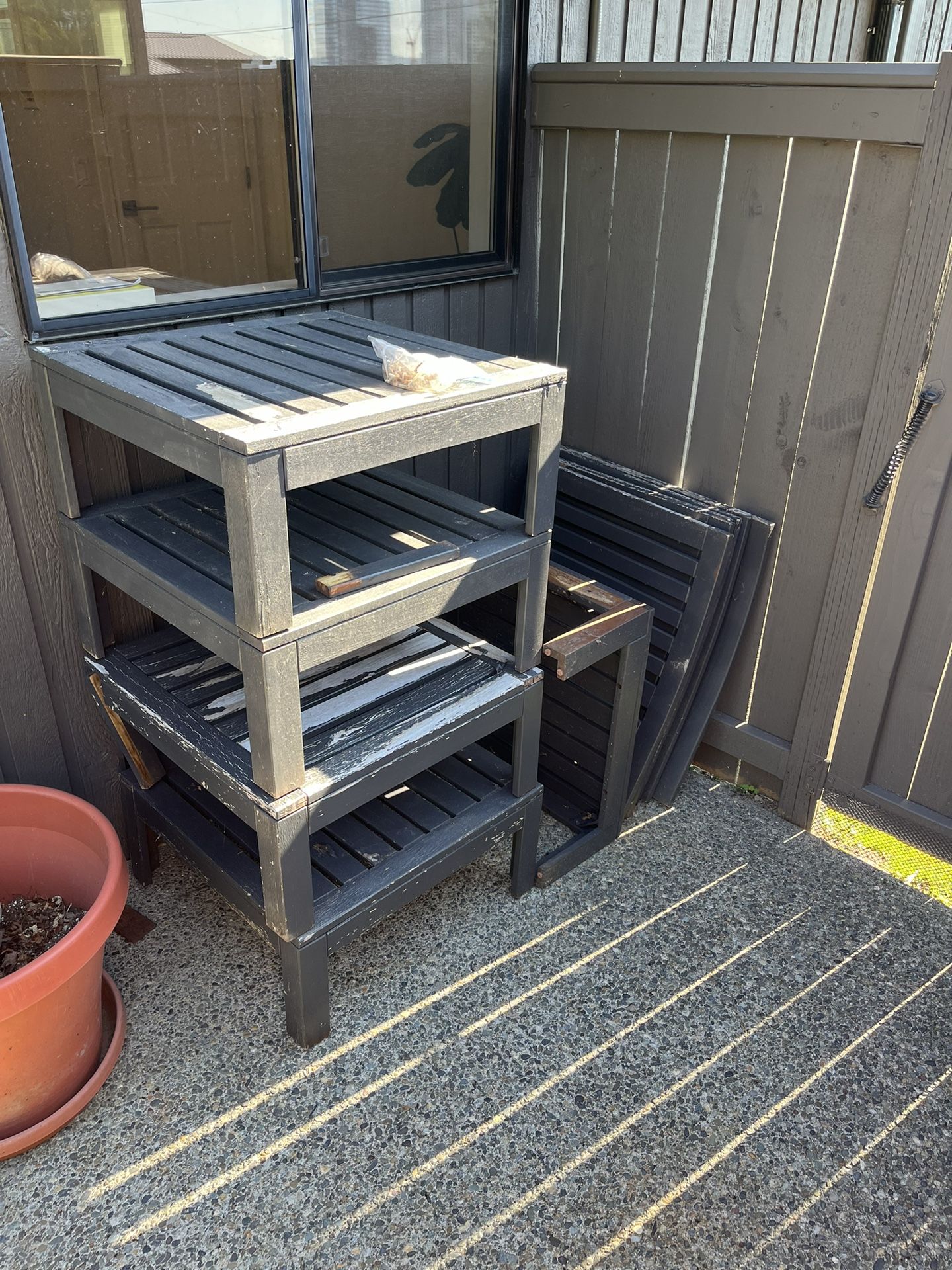 IKEA Wooden Outdoor Sectional for Sale in Bellevue, WA - OfferUp