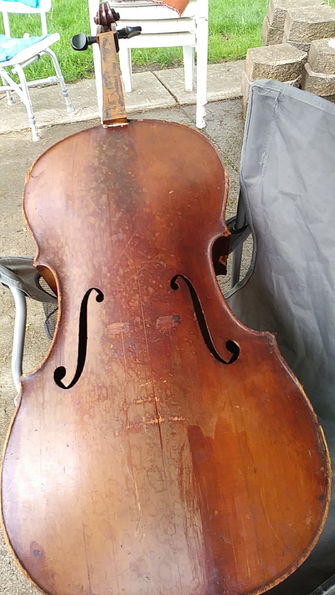 3/4 size cello by Herman Lowendall Reproduction of Antonius ...