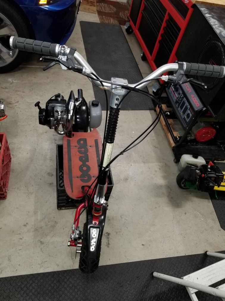 GoPed Trail Ripper heavily modified Stroker motor all the ads that you ...