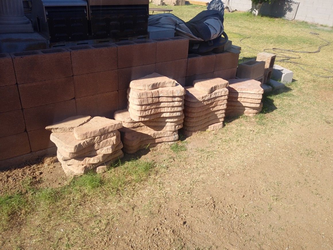 Pick up pending...32 Stepping stones large heavy duty bigger than a ...