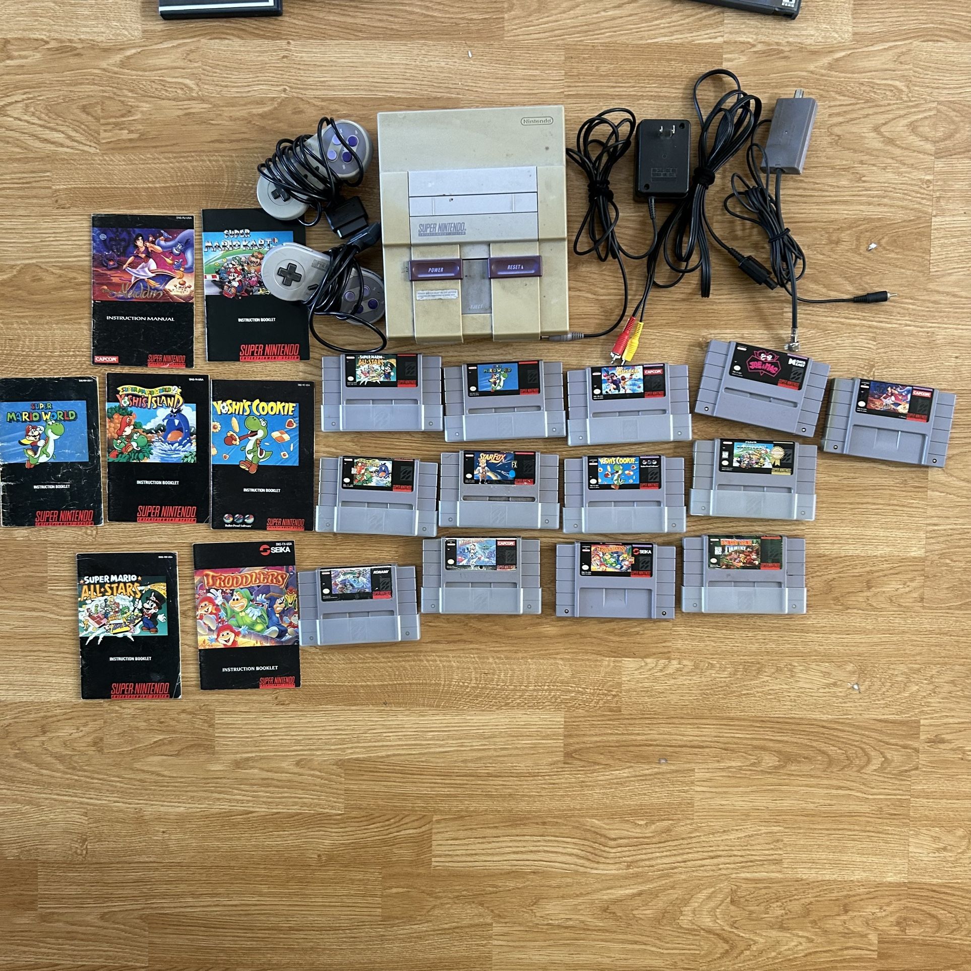 Nintendo 64 SNES GameCube Bundle With Consoles Controllers And Games ...