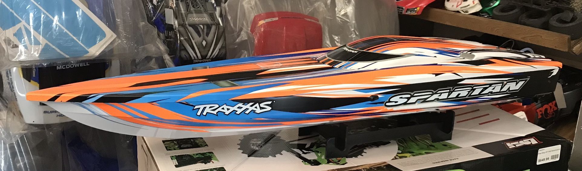 Traxxas Spartan Brushless Race Boat @ Parkflyers RC Hobby Shop in ...
