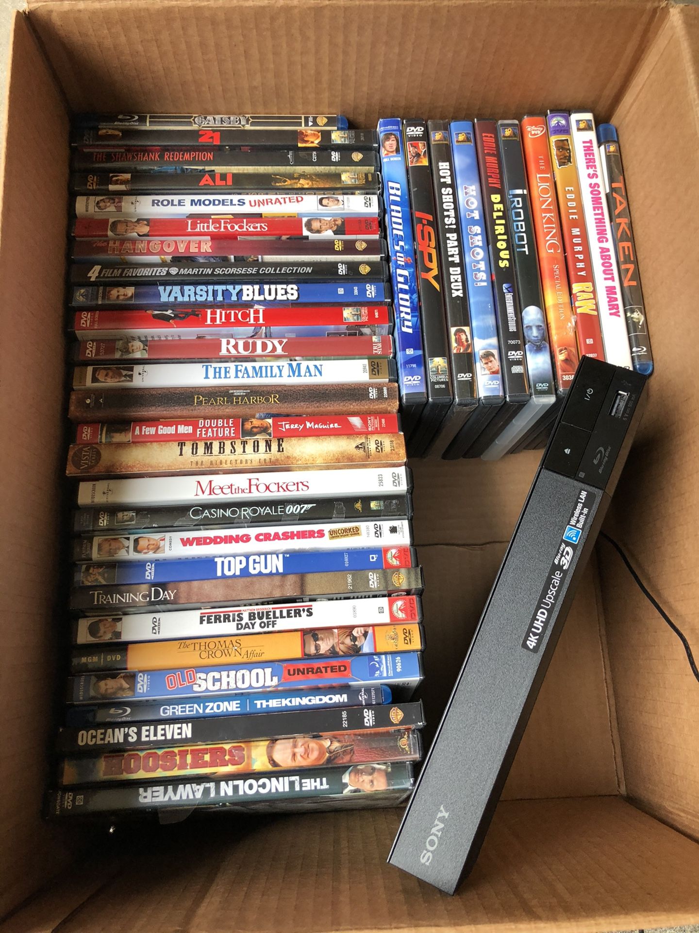 Sony 4K Sony Blu Ray disk player and DVDs/Blu Ray DVD’s PRICE REDUCED ...