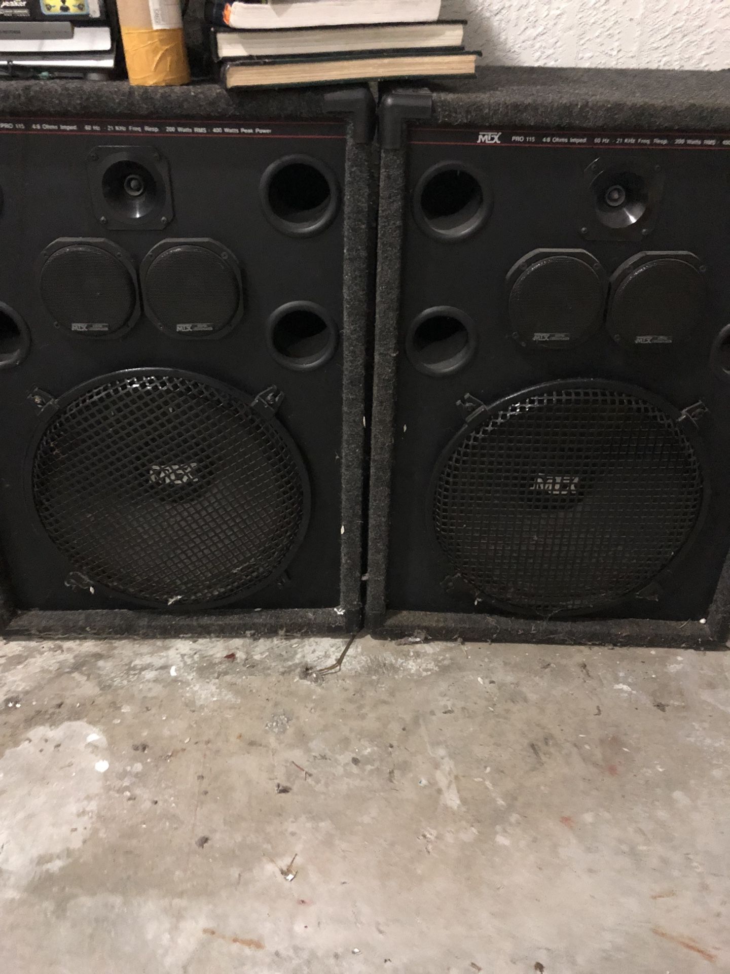 MTX Pro 115 Home Speakers (Set) for Sale in Hialeah, FL - OfferUp