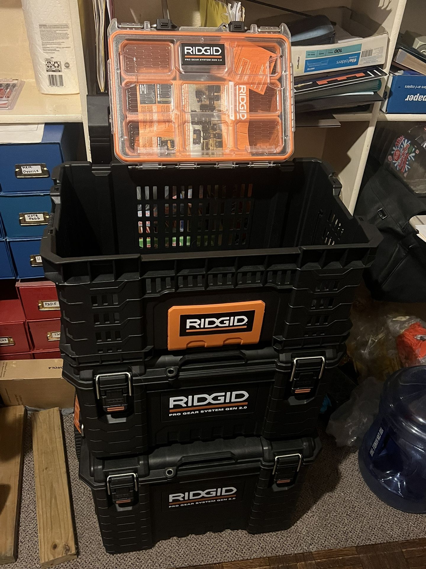 RIDGID Pro Gear System 22 Modular Tool Box Storage 254067, 60% OFF