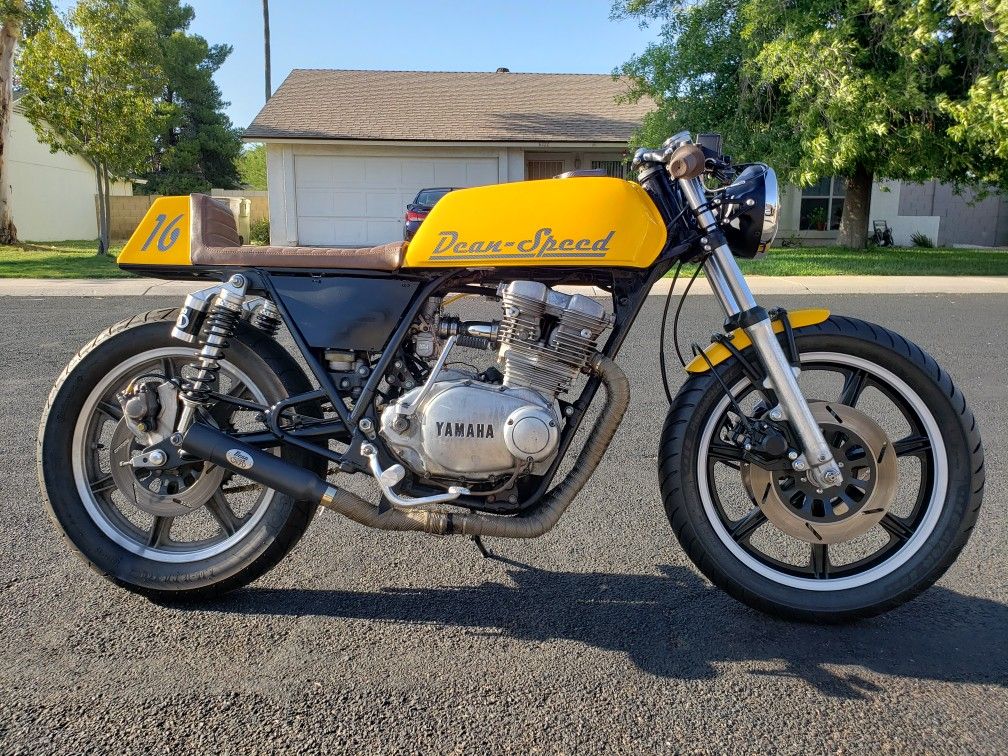 1977 Yamaha XS500 Cafe Racer Vintage Motorcycle for Sale in Glendale ...