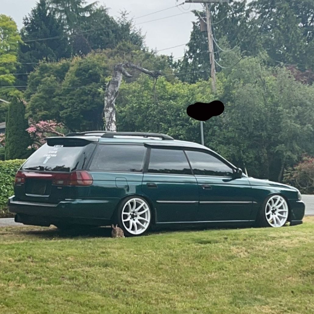 Stanced Subaru Legacy Wagon