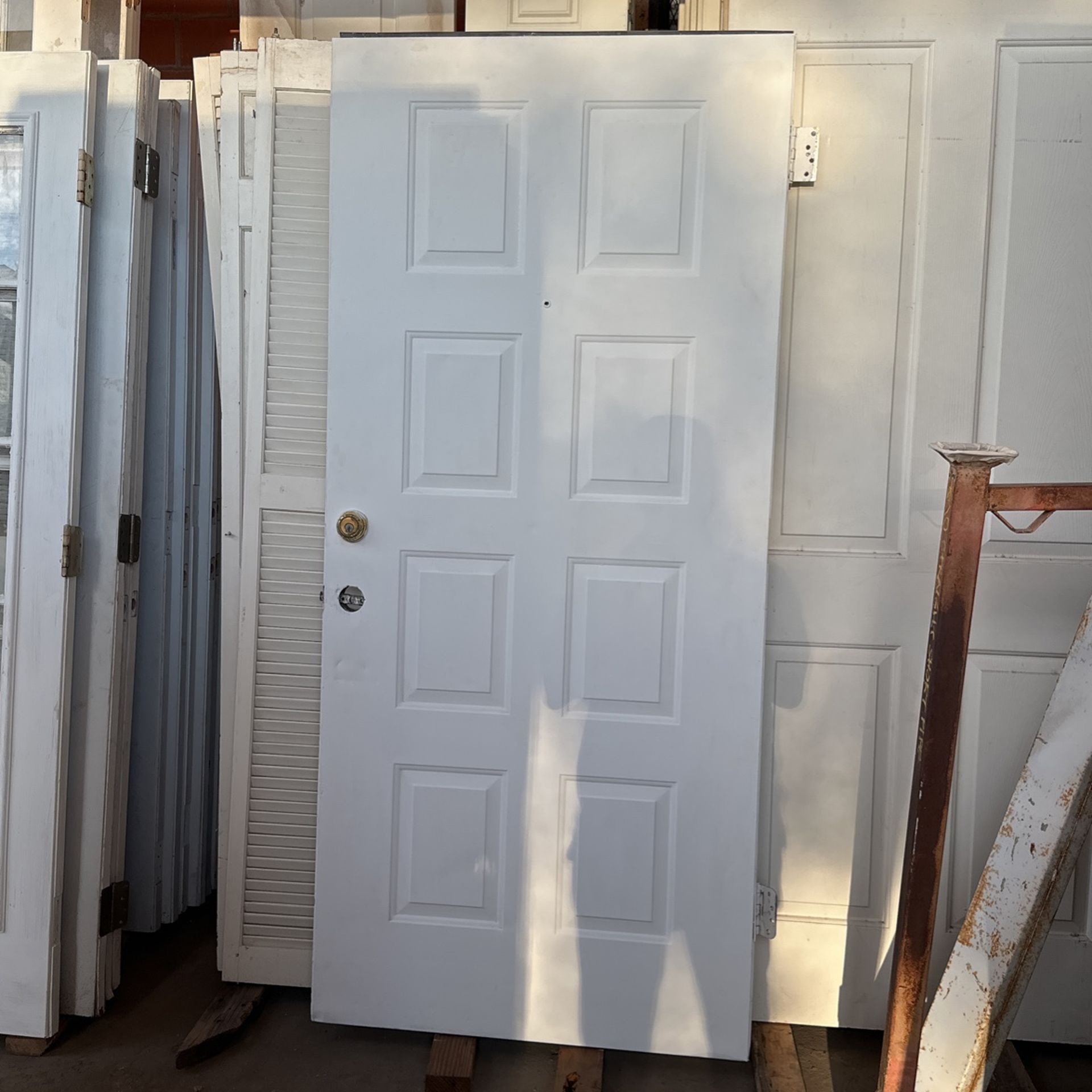 36X80, Solid Wood Door With Metal Cap Exterior Door for Sale in San ...