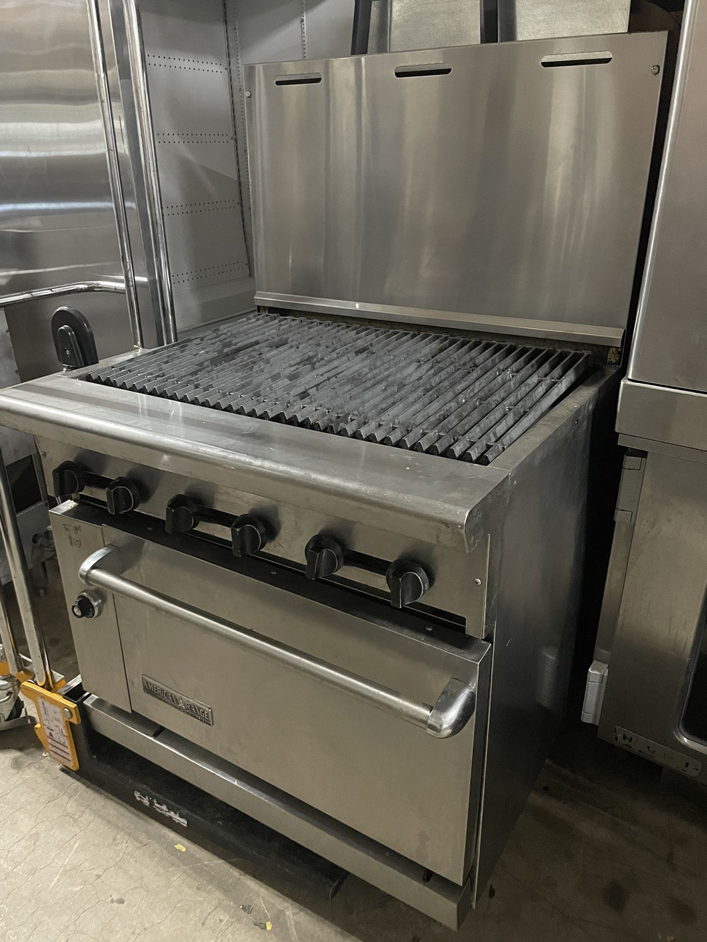 Used American Range 36” Charbroiler Oven Range for Sale in Los Angeles ...