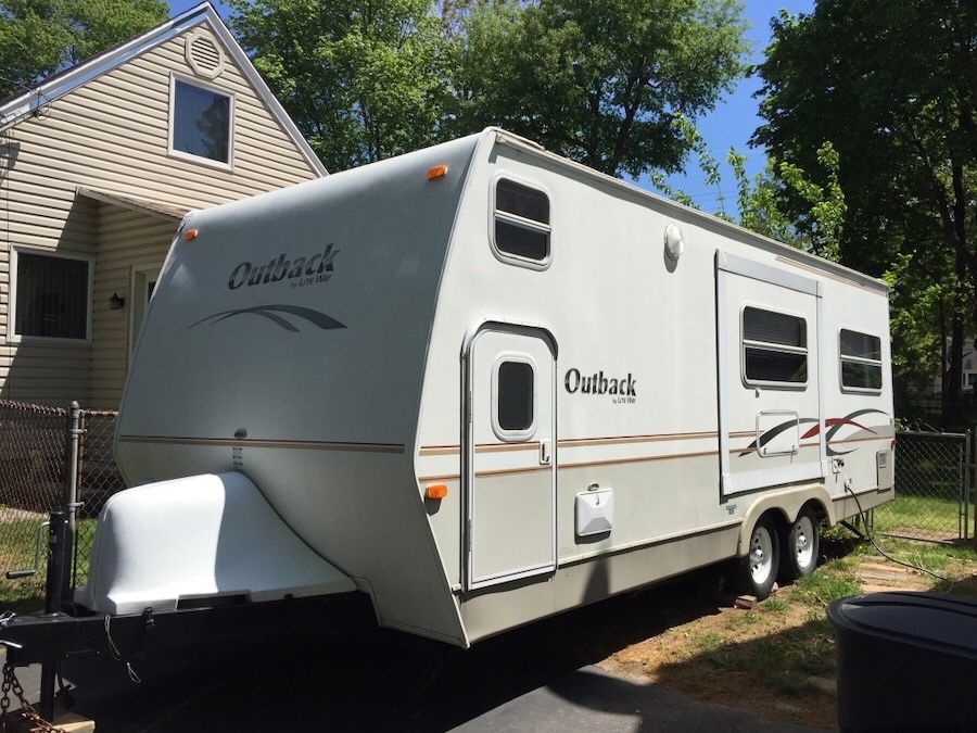 2003 Keystone/liteway Outback 25RSS with 2 slide,sleep 8, bunks for ...