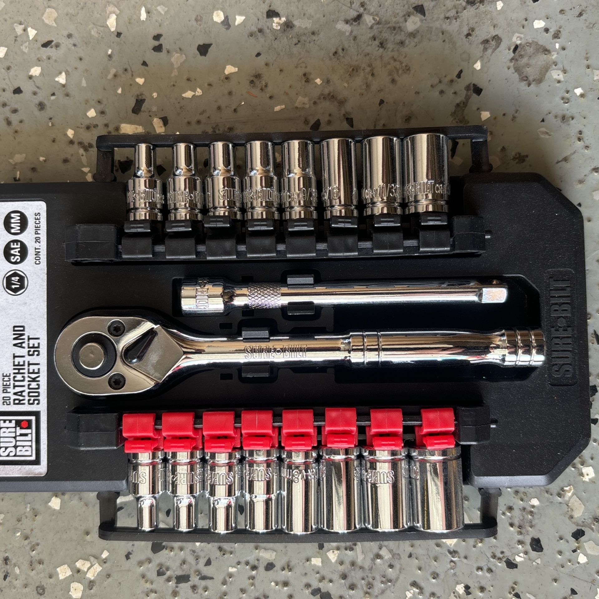 1/4 Inch Ratchet And Socket Set for Sale in Las Vegas, NV - OfferUp
