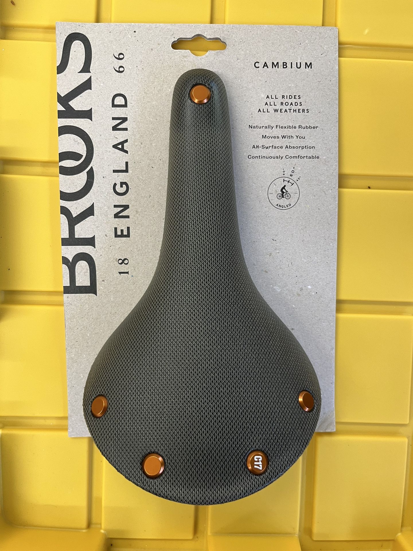 Brooks C 17 Saddle / Vans Odi Lock Grips Combo….READ POST! for Sale in ...