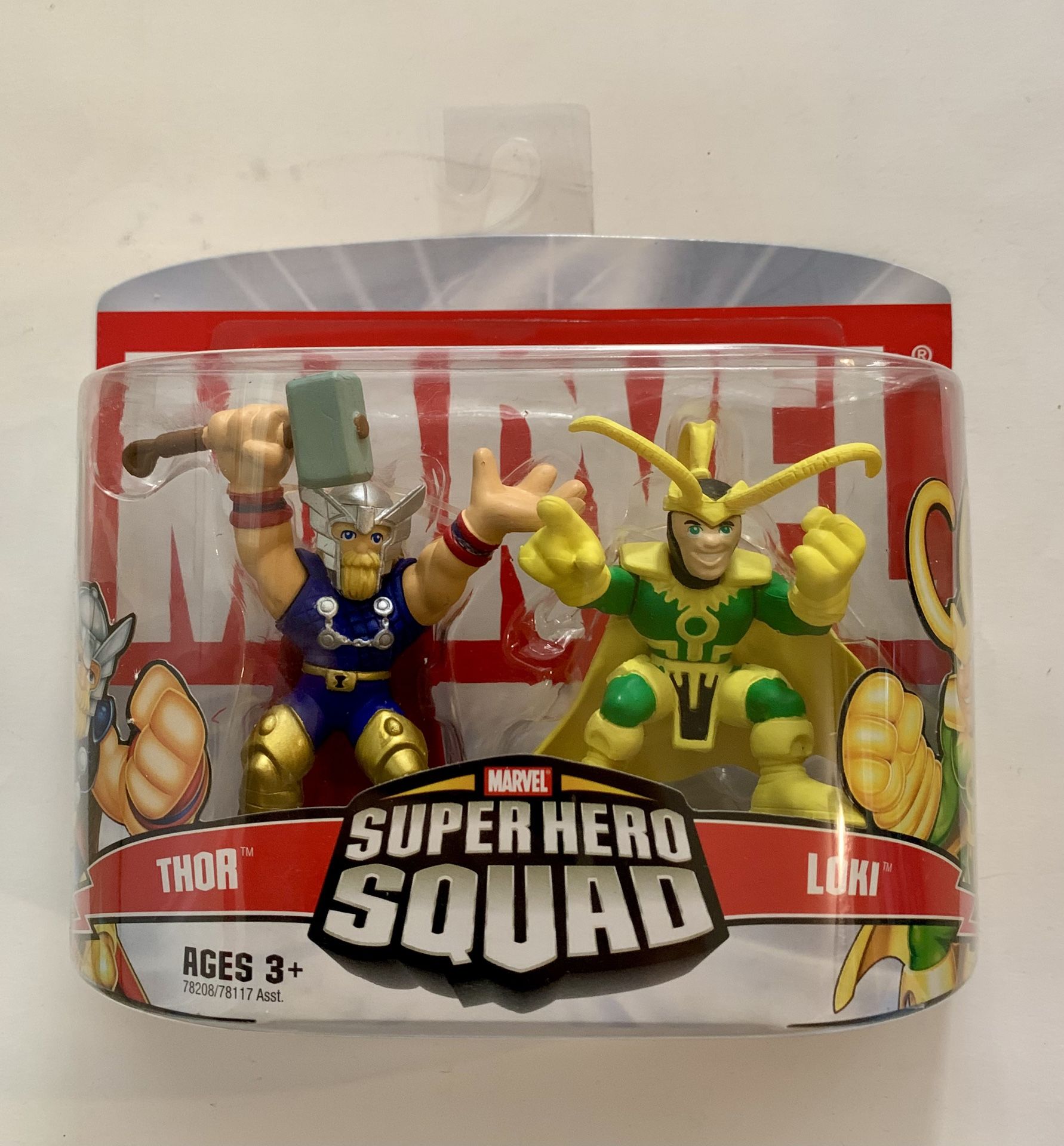 Marvel Super Hero Squad THOR & LOKI Figure MOC for Sale in Highland ...