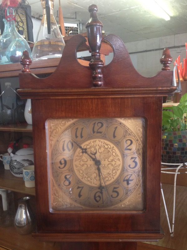Small Petite Grandfather Electric Clock for Sale in Latrobe, PA - OfferUp