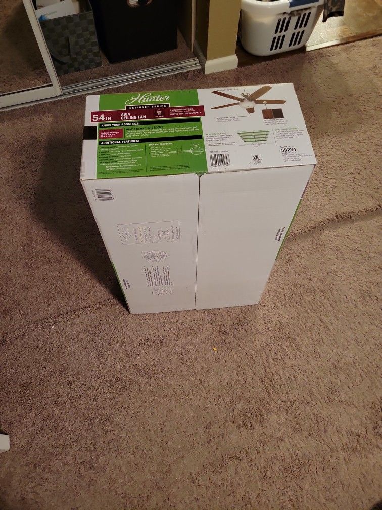 Hunter Avia Ceiling Fan Model 59234 | Shelly Lighting