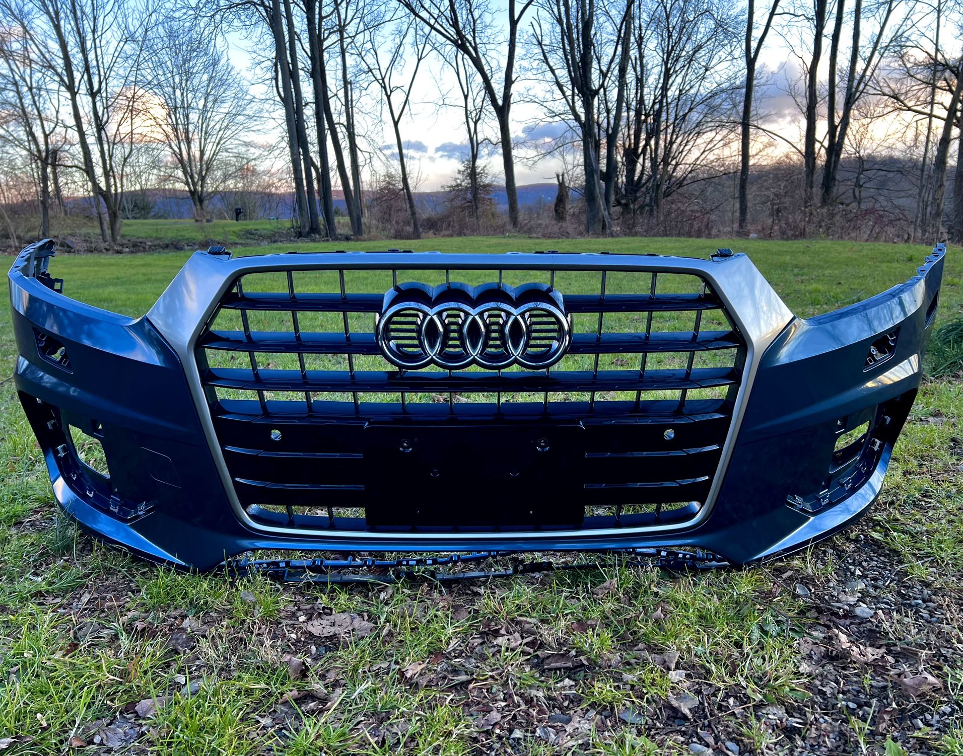 2016 2017 2018 AUDI Q3 S LINE FRONT BUMPER OEM USED ORIGINAL Utopia ...
