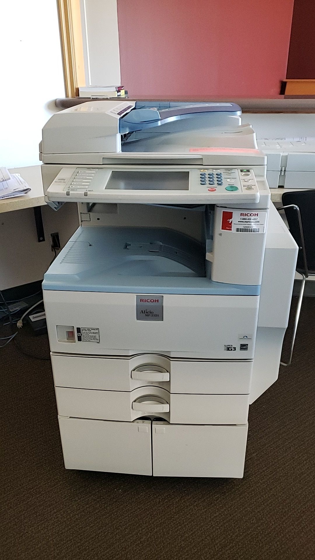 Ricoh aficio mp 3351 copier for Sale in Seattle, WA - OfferUp