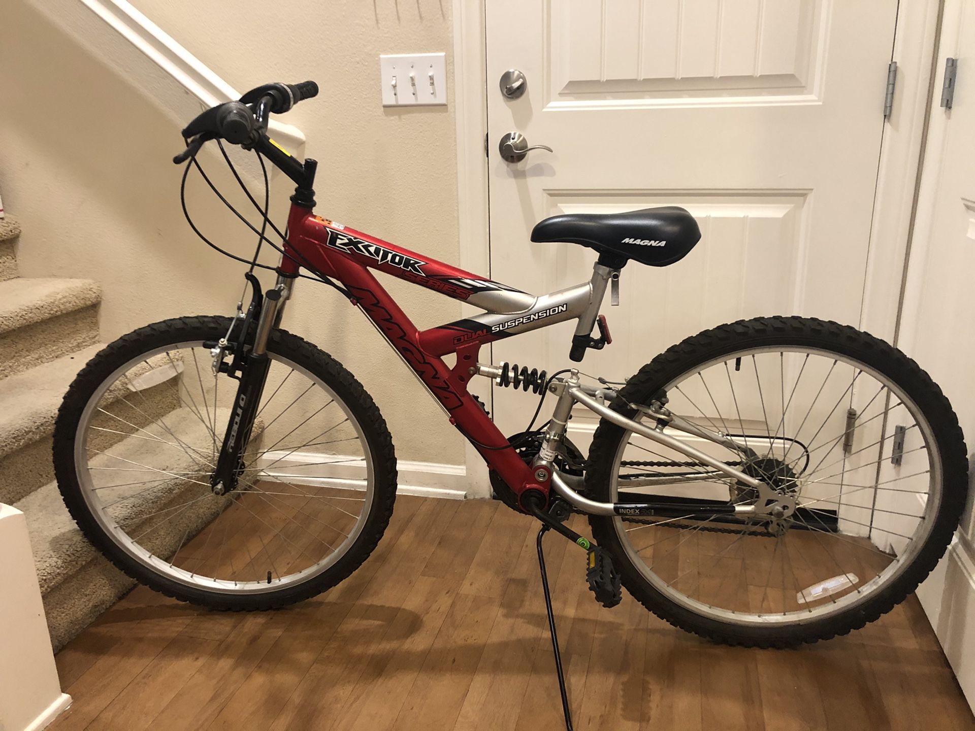 Magna Excitor 21 Speed Double Suspension Mountain Bike 26” for Sale in ...