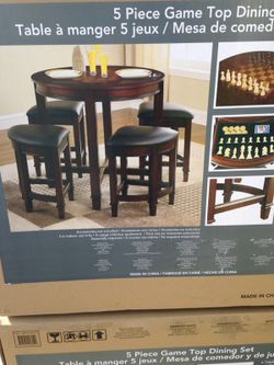 5 piece game table set costco store