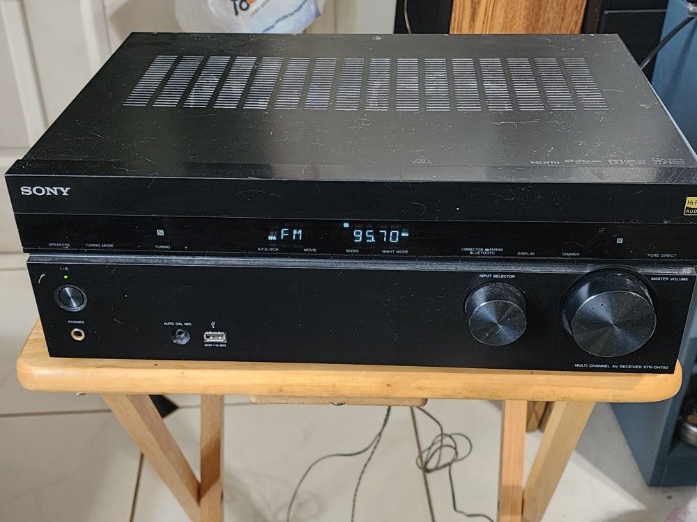 Sony STR-DH750 7.2-channel home theater receiver with Bluetooth(Tested ...