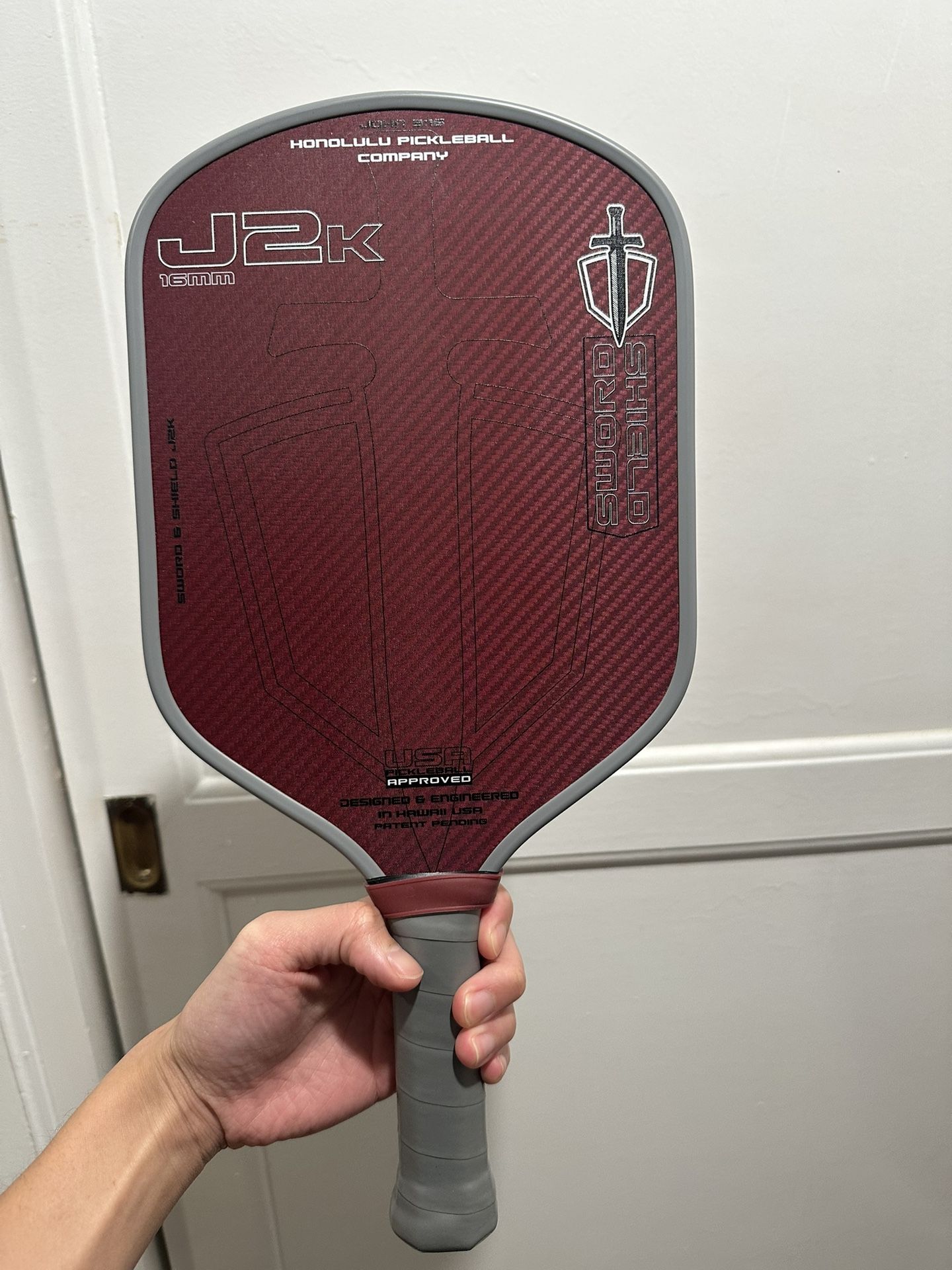 J2K 16mm Pickleball Paddle (Honolulu Pickleball) for Sale in Burbank ...