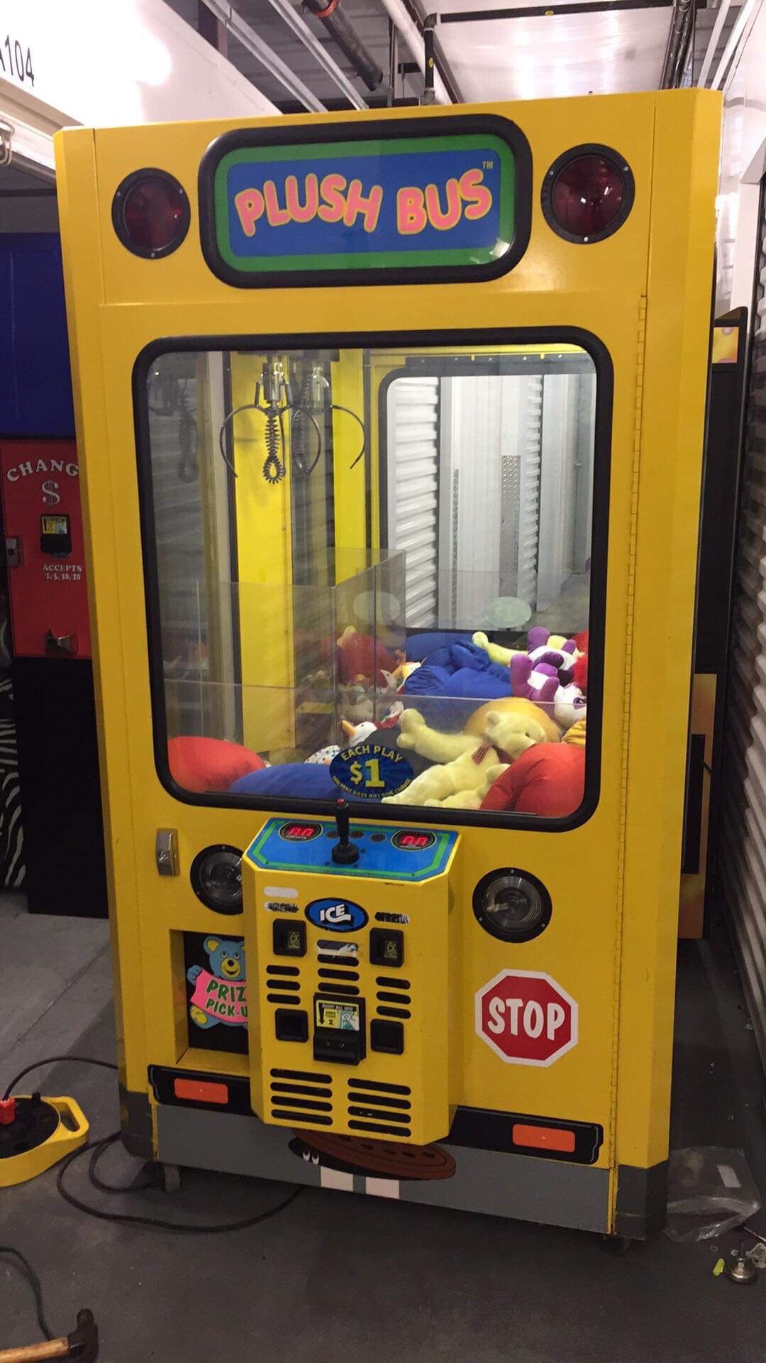 42” ICE Plush Bus Claw Crane Arcade Game! for Sale in Charlotte, NC ...