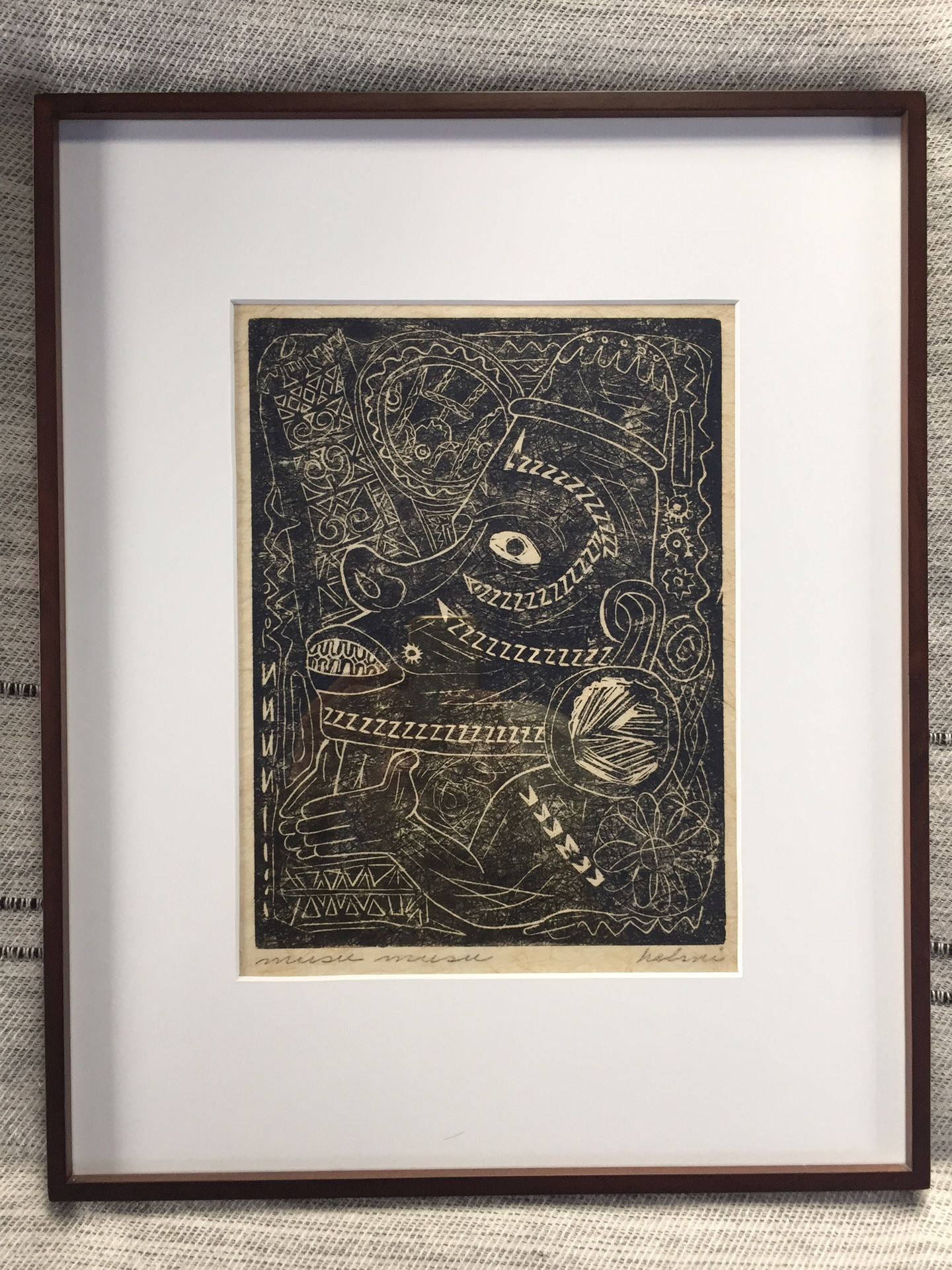 Helmi Juvonen Original Linocut Print for Sale in Seattle, WA - OfferUp