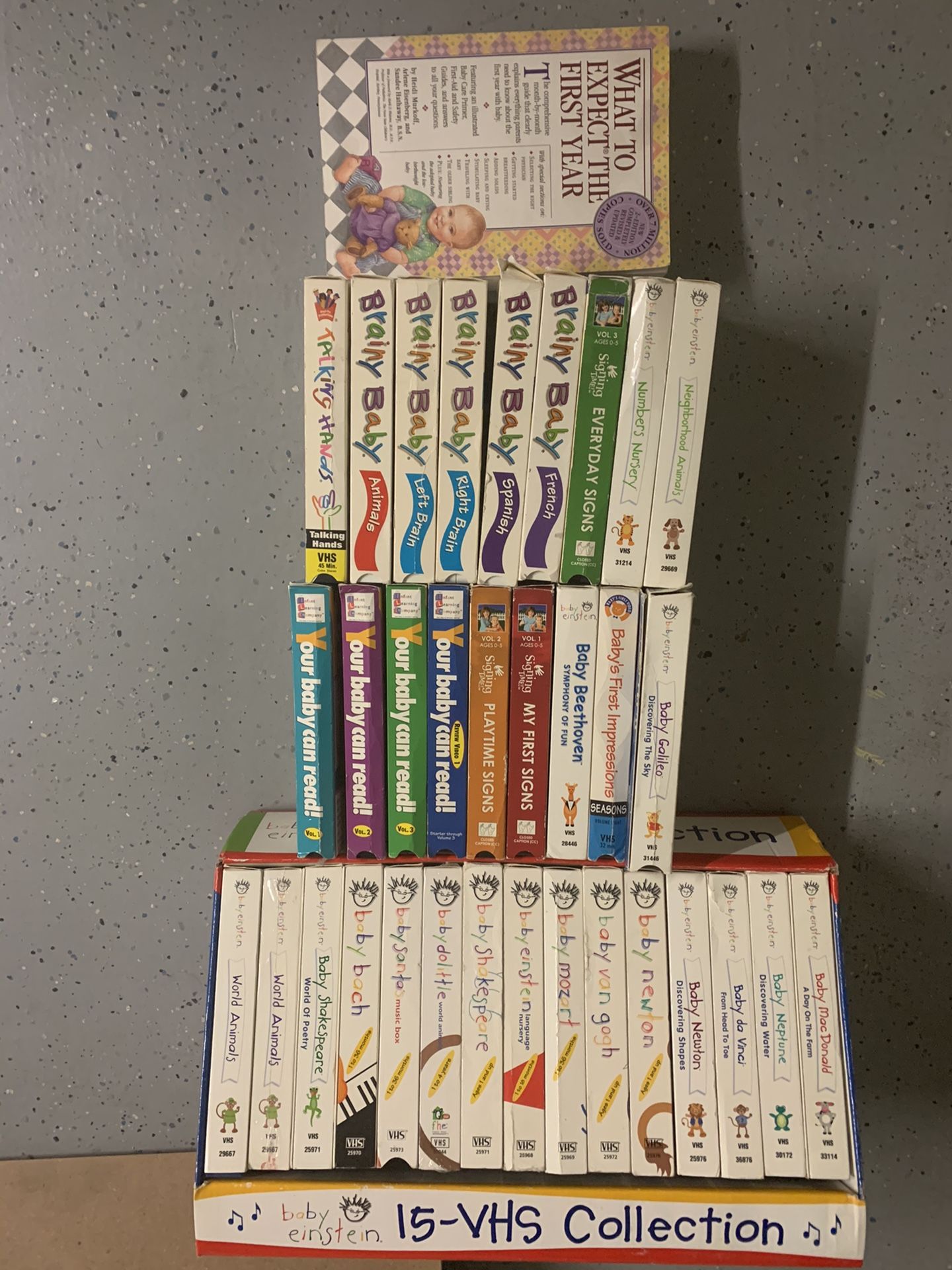VHS Full Collection For Babies 33pcs + Book for Sale in Orange, CA ...
