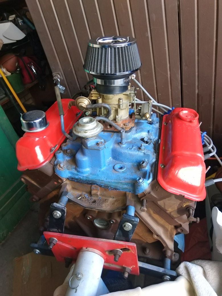 V6 Chevy engine.. 0miles rebuilt.. on motor stand.. best offer.. for ...