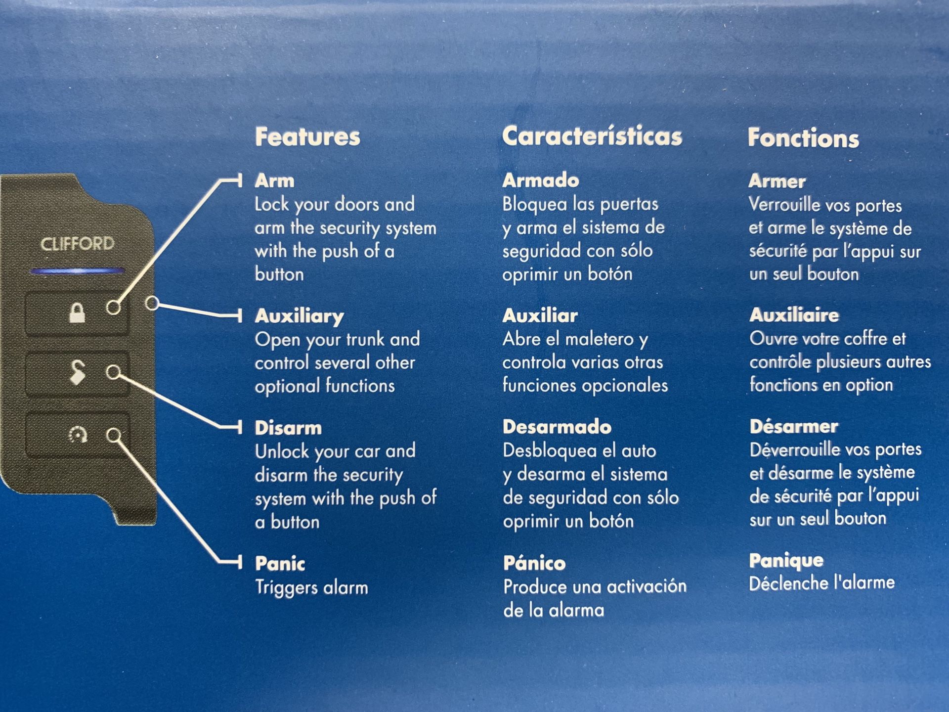 Clifford car alarm system with installation for Sale in Hayward, CA ...