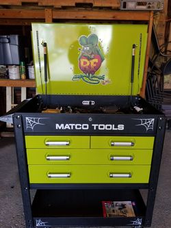 Limited Edition Rat Fink Matco Tool Cart for Sale in Cleveland OH OfferUp
