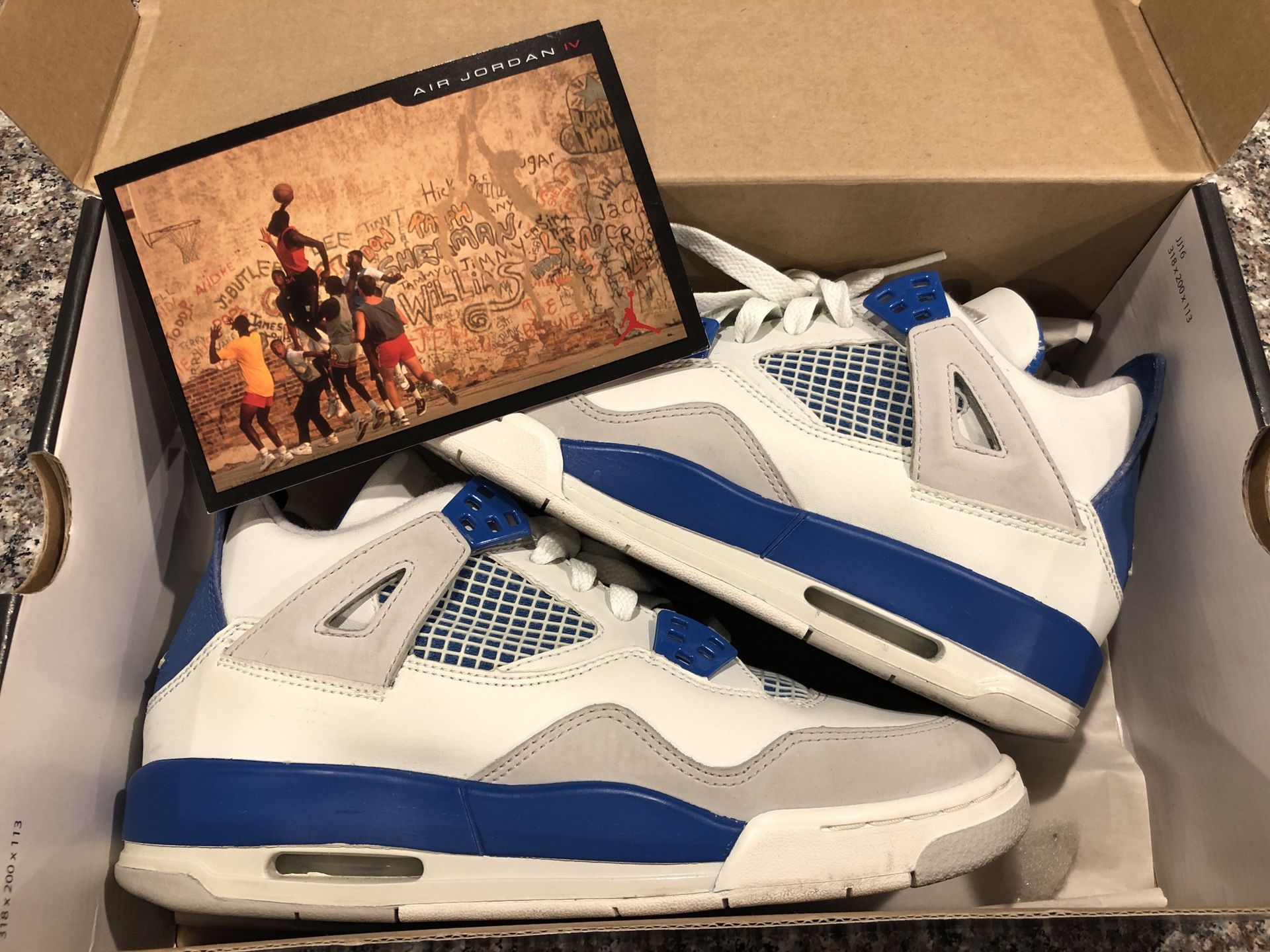 Nike Air Jordan Retro 4 Blue