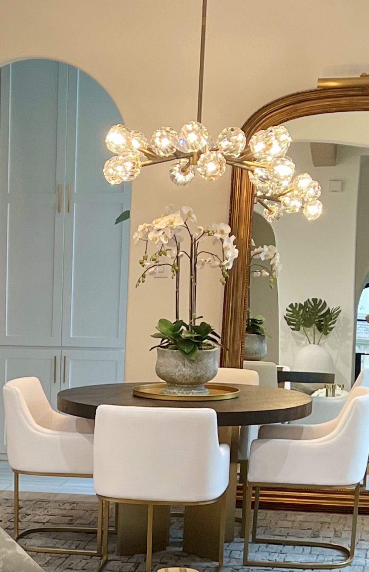 Restoration Hardware Modern Dining Set - Table And 4 Chairs for Sale in ...