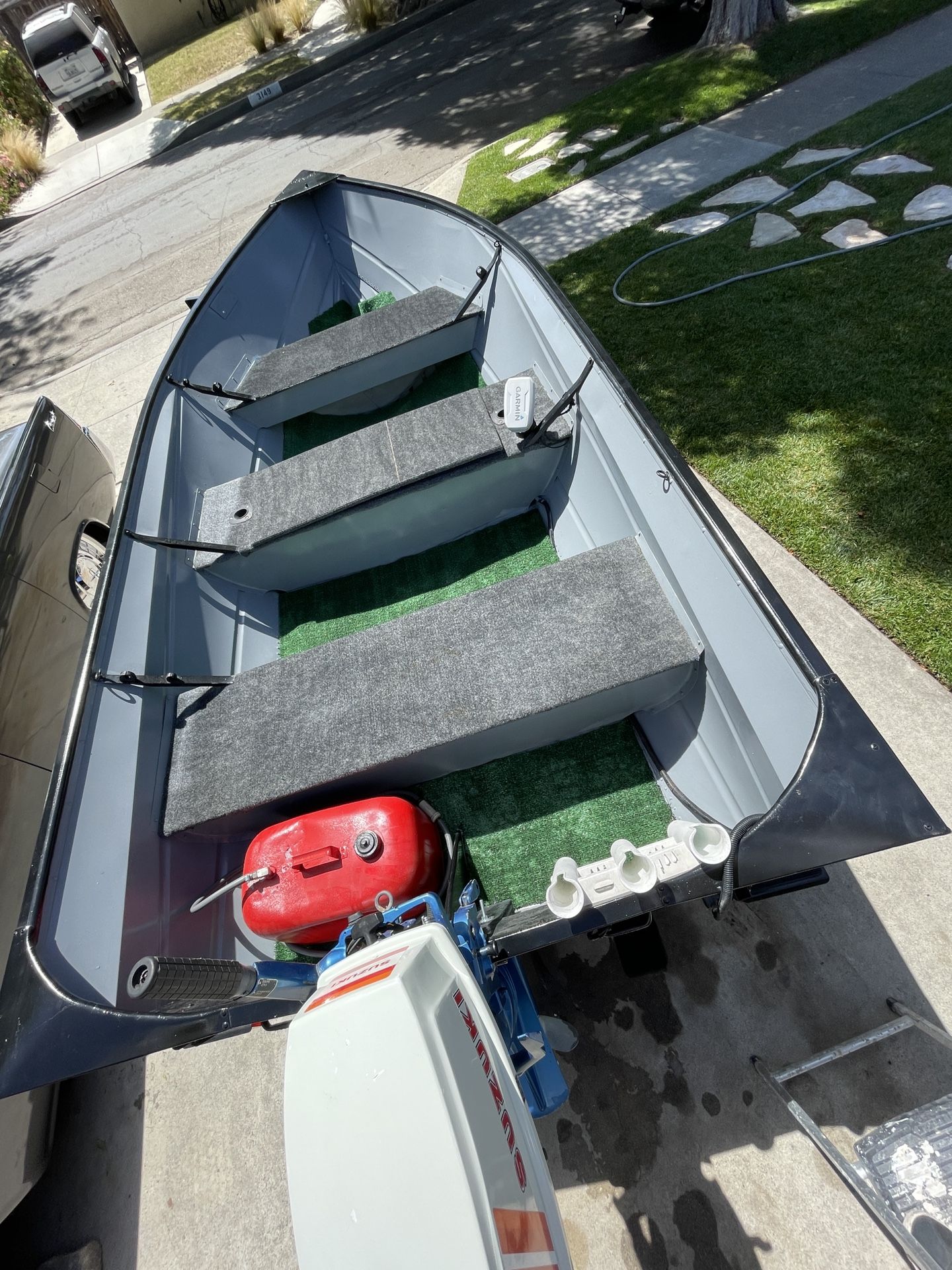12’ VALCO WELDED ALUMINUM FISHING BOAT for Sale in Long Beach, CA - OfferUp