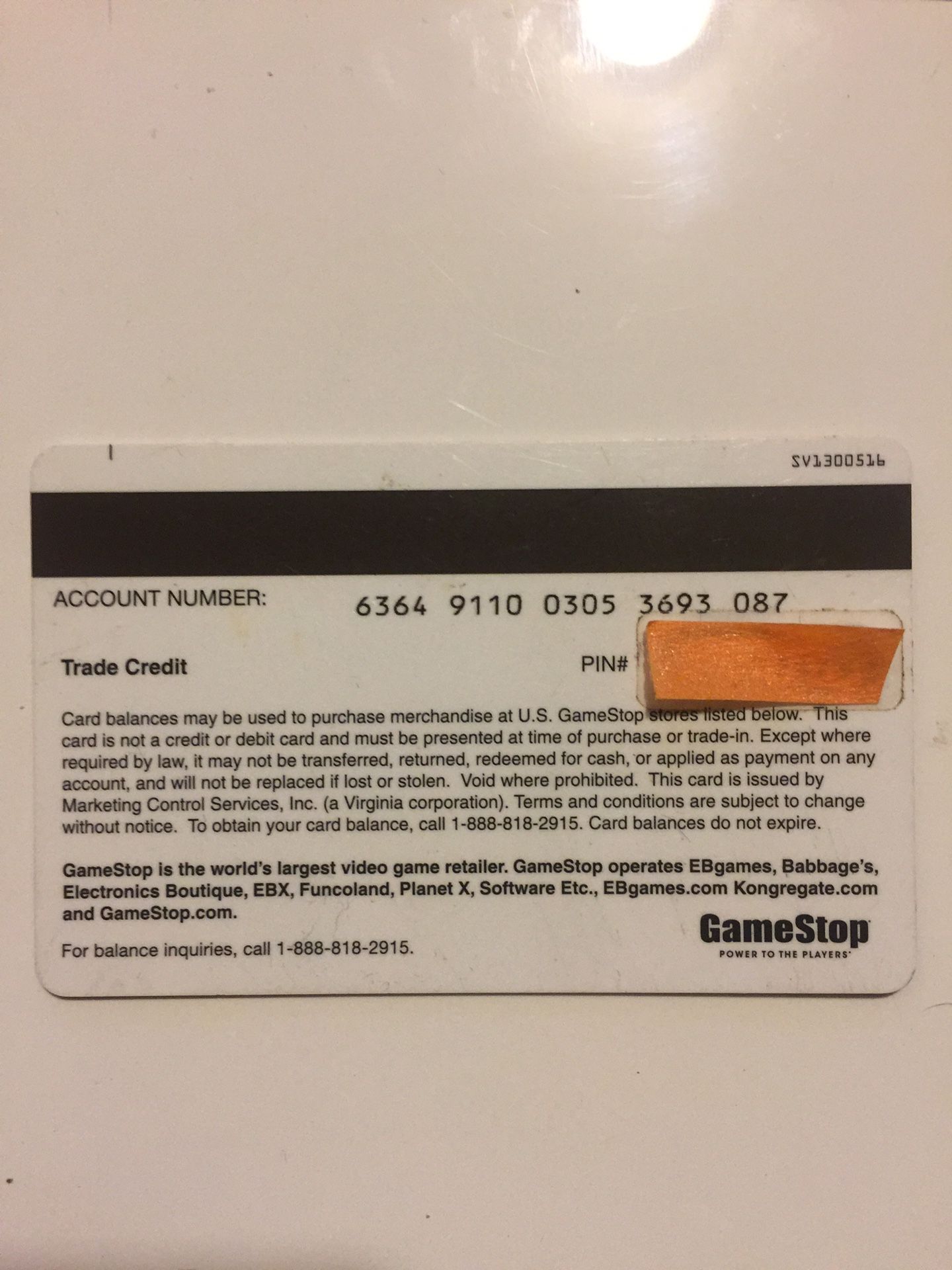 Gamestop Card Balance