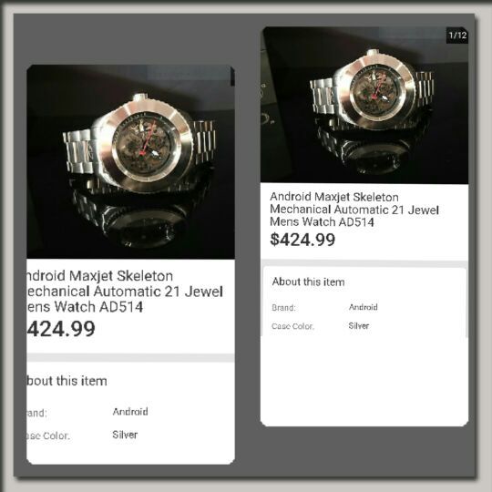 Android Skeleton Watch