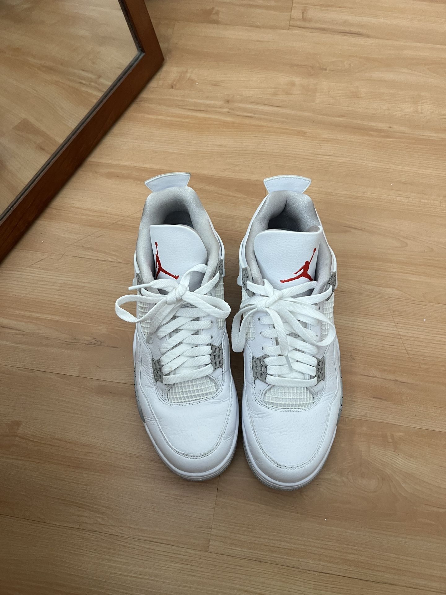 Nike Jordan 4 Cement Oreo 2021 White Size 10.5 for Sale in Los Angeles ...