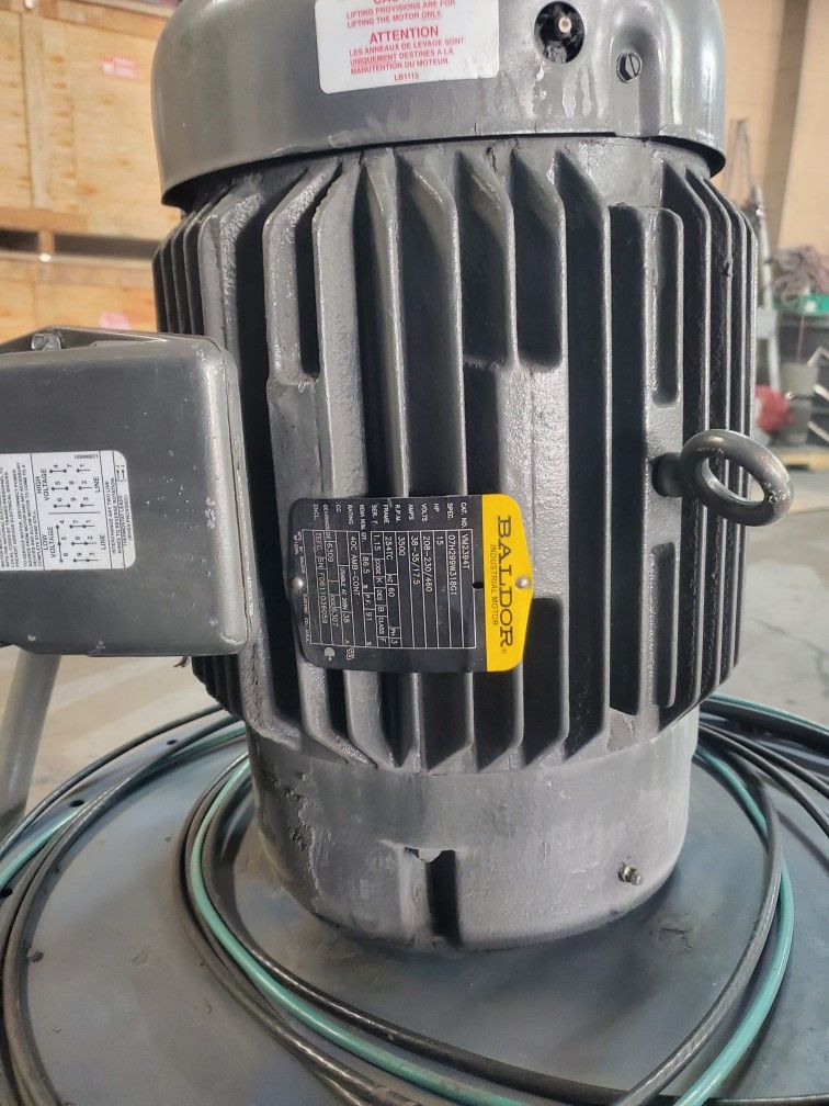 15 HP Baldor Motor (1of 2) $750 Ea. for Sale in Elgin, IL - OfferUp