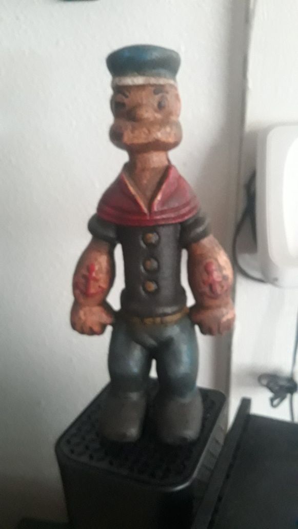 CAST IRON POPEYE PIGGY BANK for Sale in Long Beach, CA - OfferUp